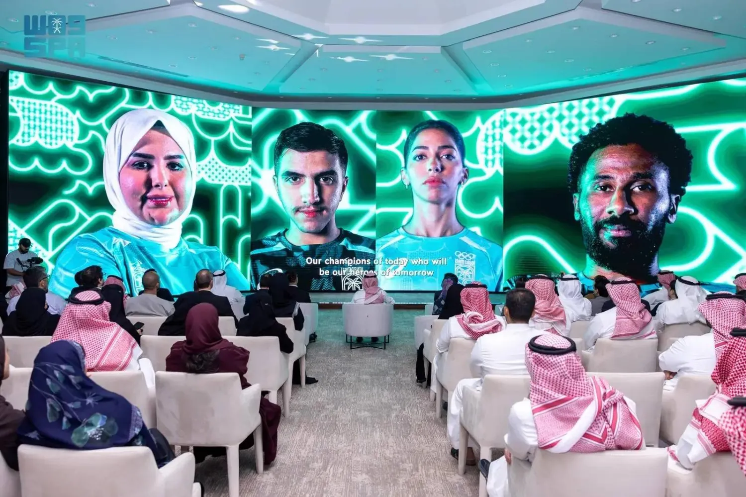 Saudi Olympic, Paralympic Committee Unveils New ‘Team Saudi’ Official ...