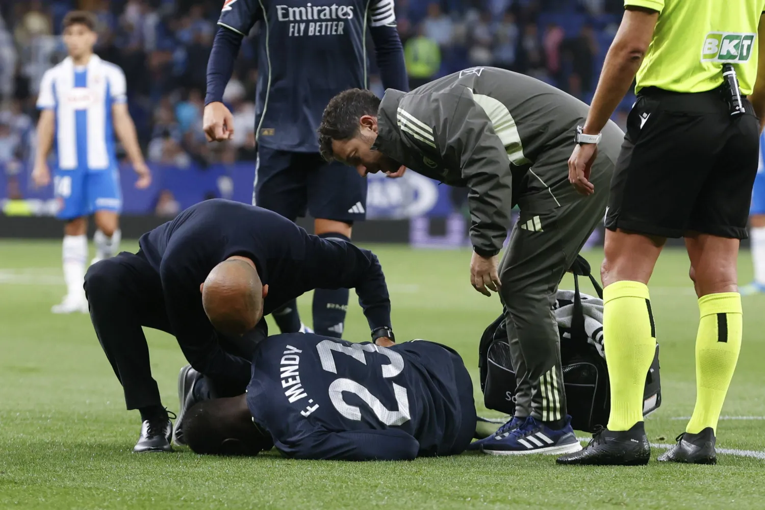 Madrid’s Mendy Suffers Another Injury Setback