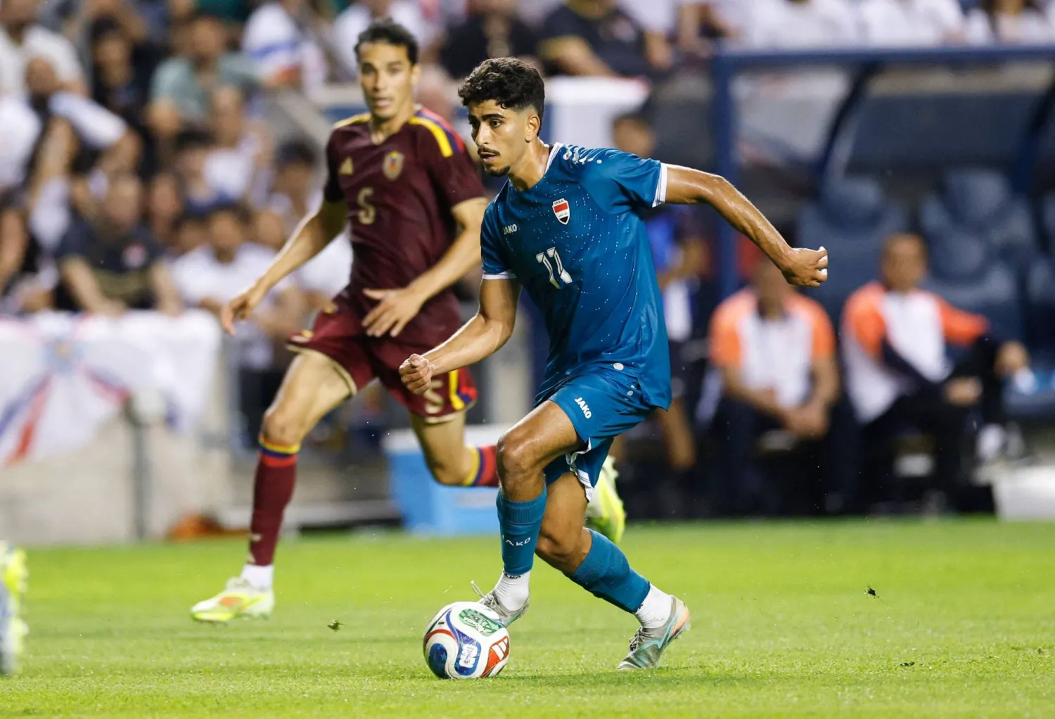 Iraq Conclude World Cup Preparations with a Defeat to Venezuela
