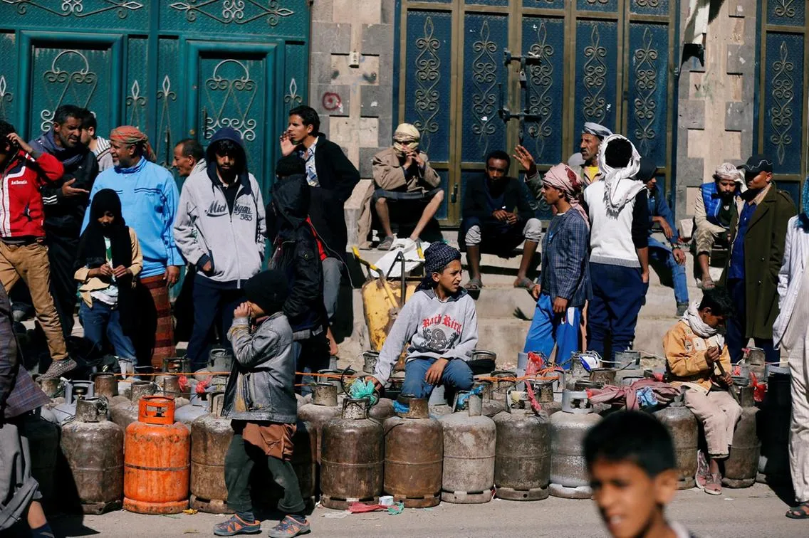 Houthis Suppress a Protest against Gas Shortage