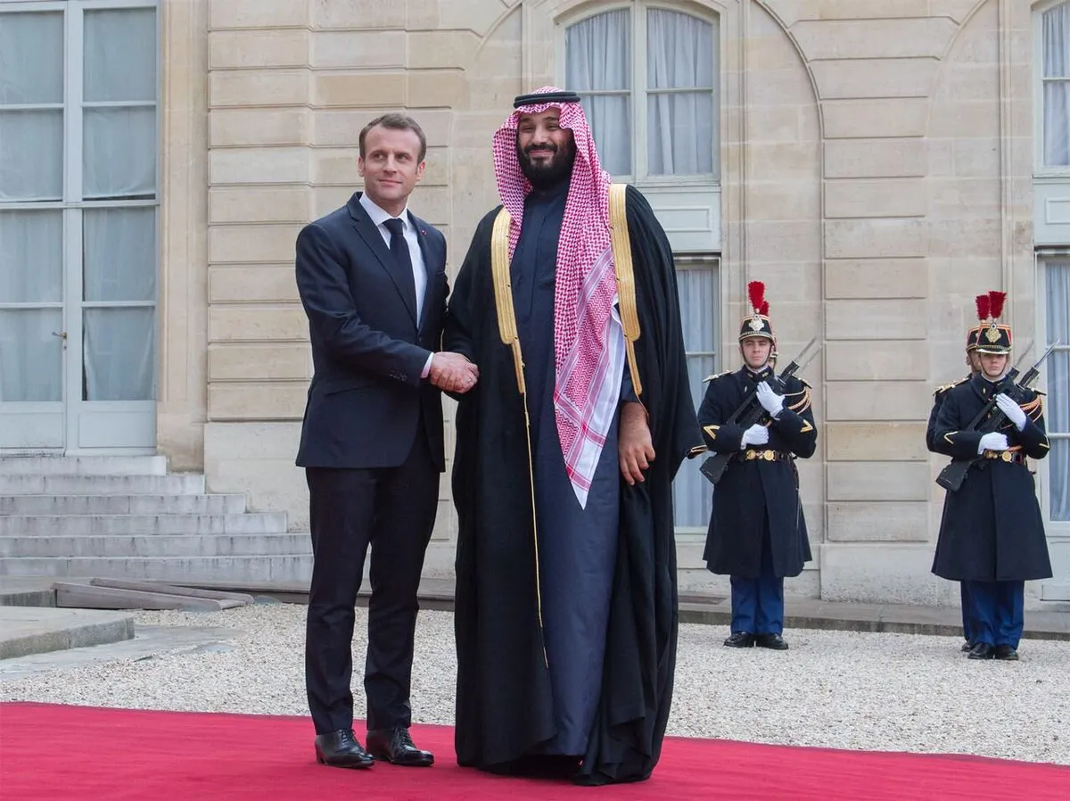 Saudi Crown Prince, French President Agree on Curbing Iran’s Expansion ...