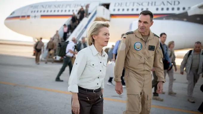Baghdad Talks on Role of German Troops in Iraq