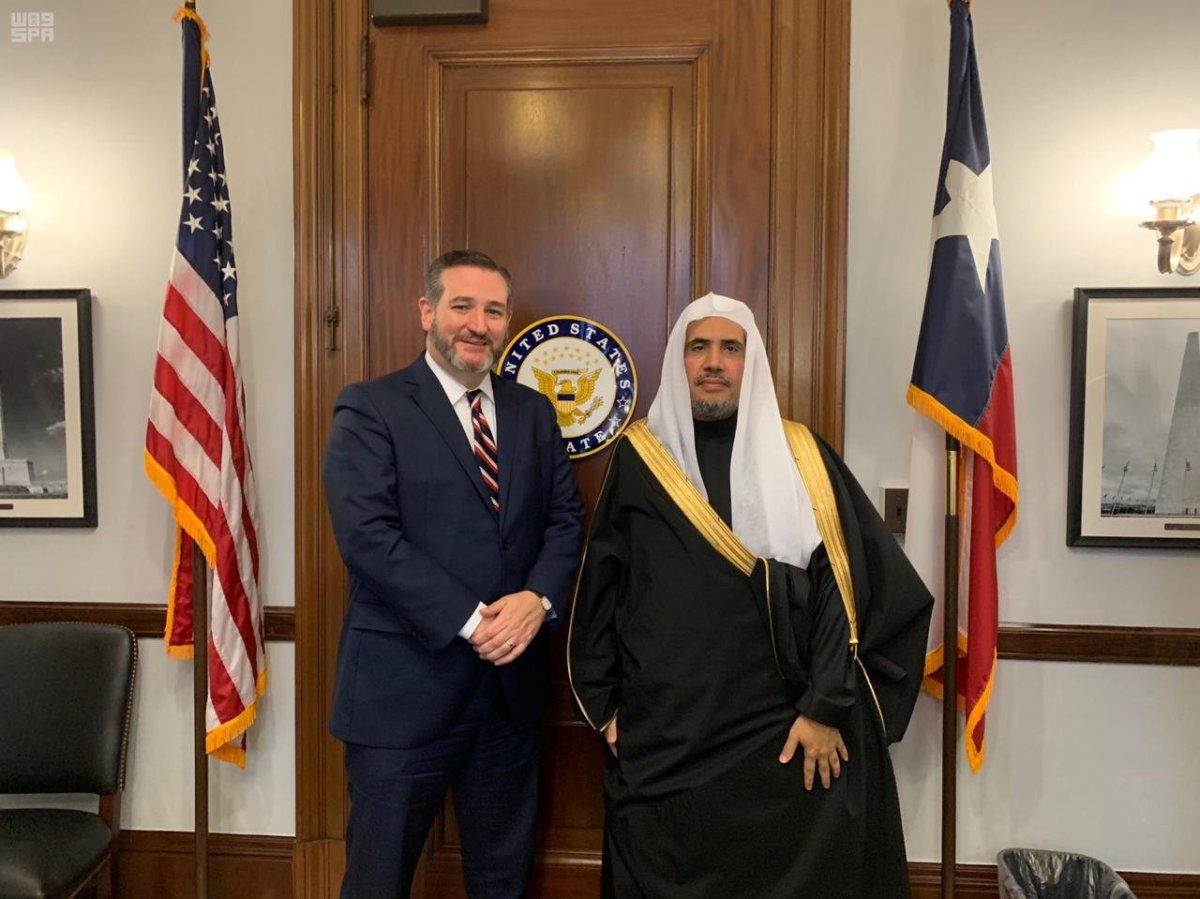 MWL Chief Meets US Officials, Discusses Means to Spread Moderation