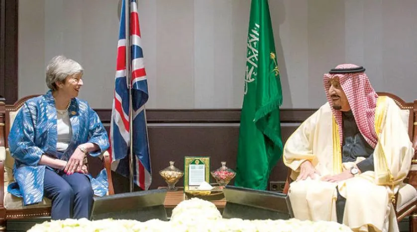 King Salman Meets with Iraqi President, European Premiers