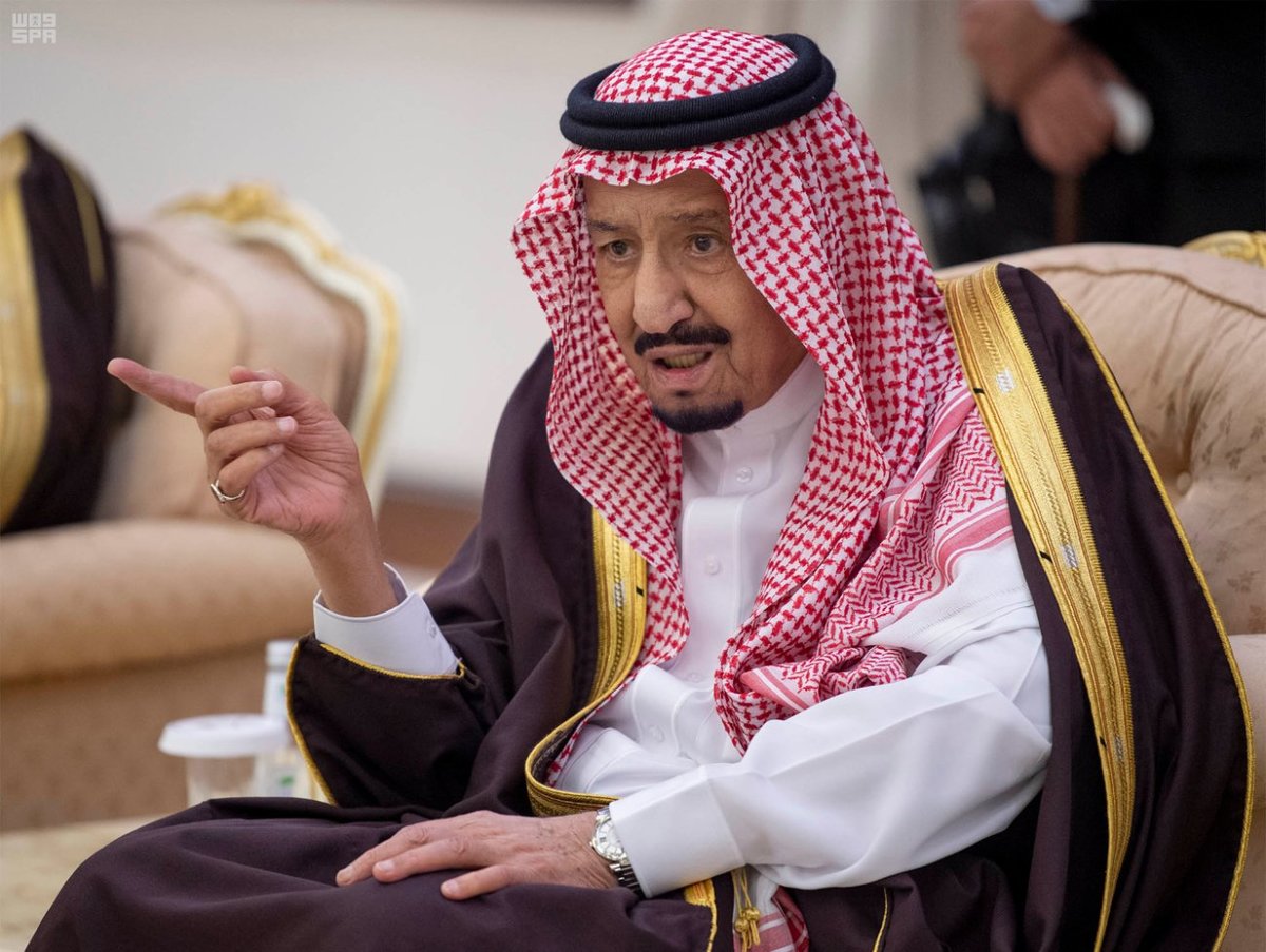 King Salman Arrives in Bahrain