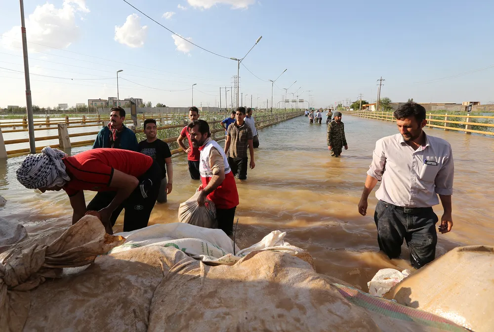 Iran Guards Reject Criticism of Foreign Militia Deployment in Flood-Hit ...