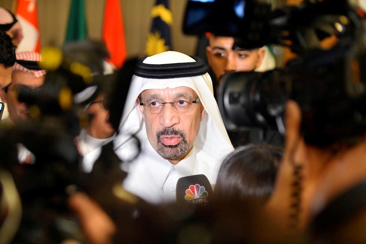 Falih Says OPEC Close to Agreeing Oil Pact Extension