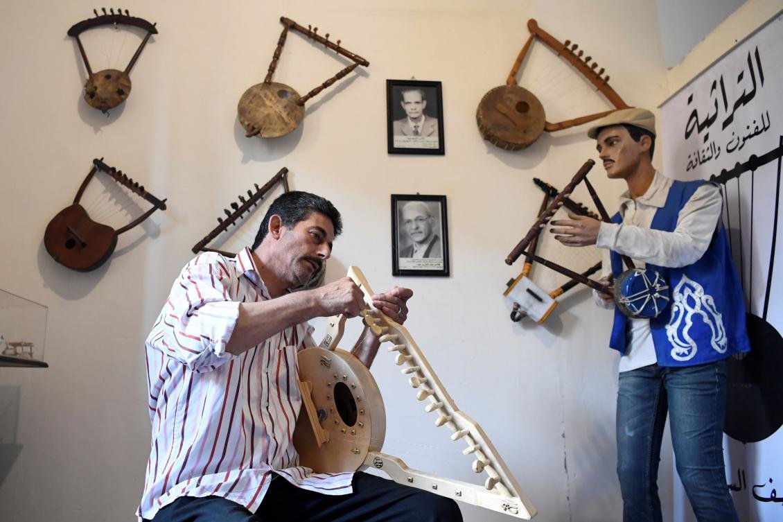 Ancient Pharaonic Harp Strums Along to New Tune