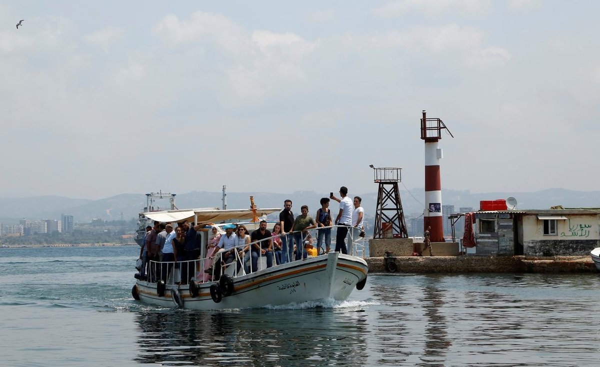 No Shellfire or Bullets, but War still Intrudes on Tiny Syrian Island