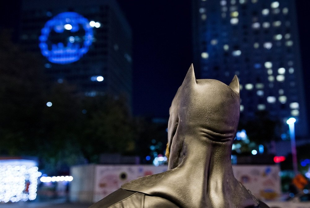 Batman Signal Lights up Several Cities Worldwide