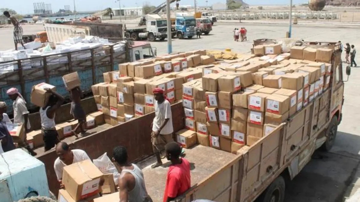 Saudi Arabia Delivers Medical Supplies to Aden