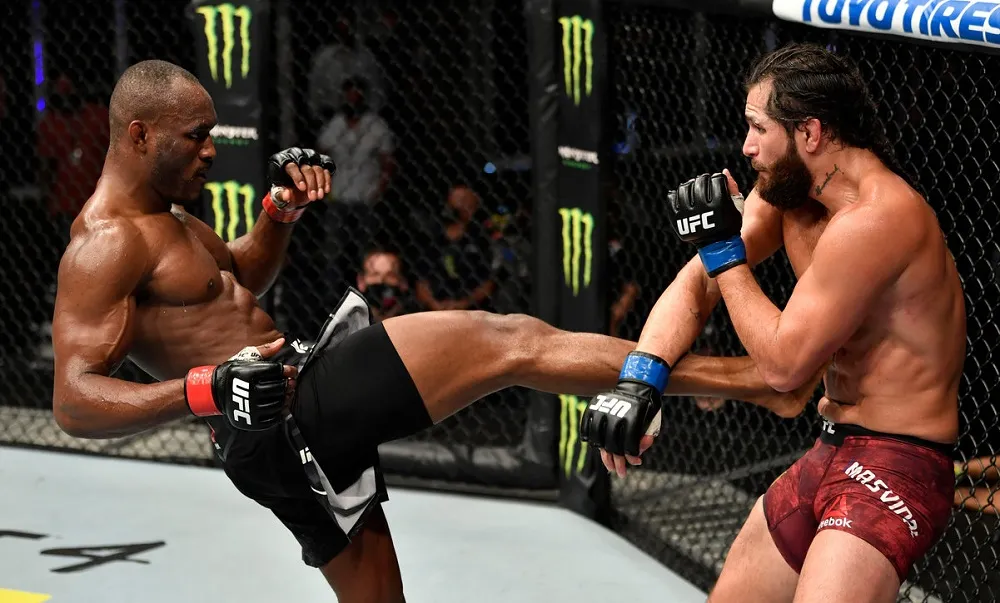 Usman Outclasses Masvidal as UFC Debuts on 'Fight Island' in UAE