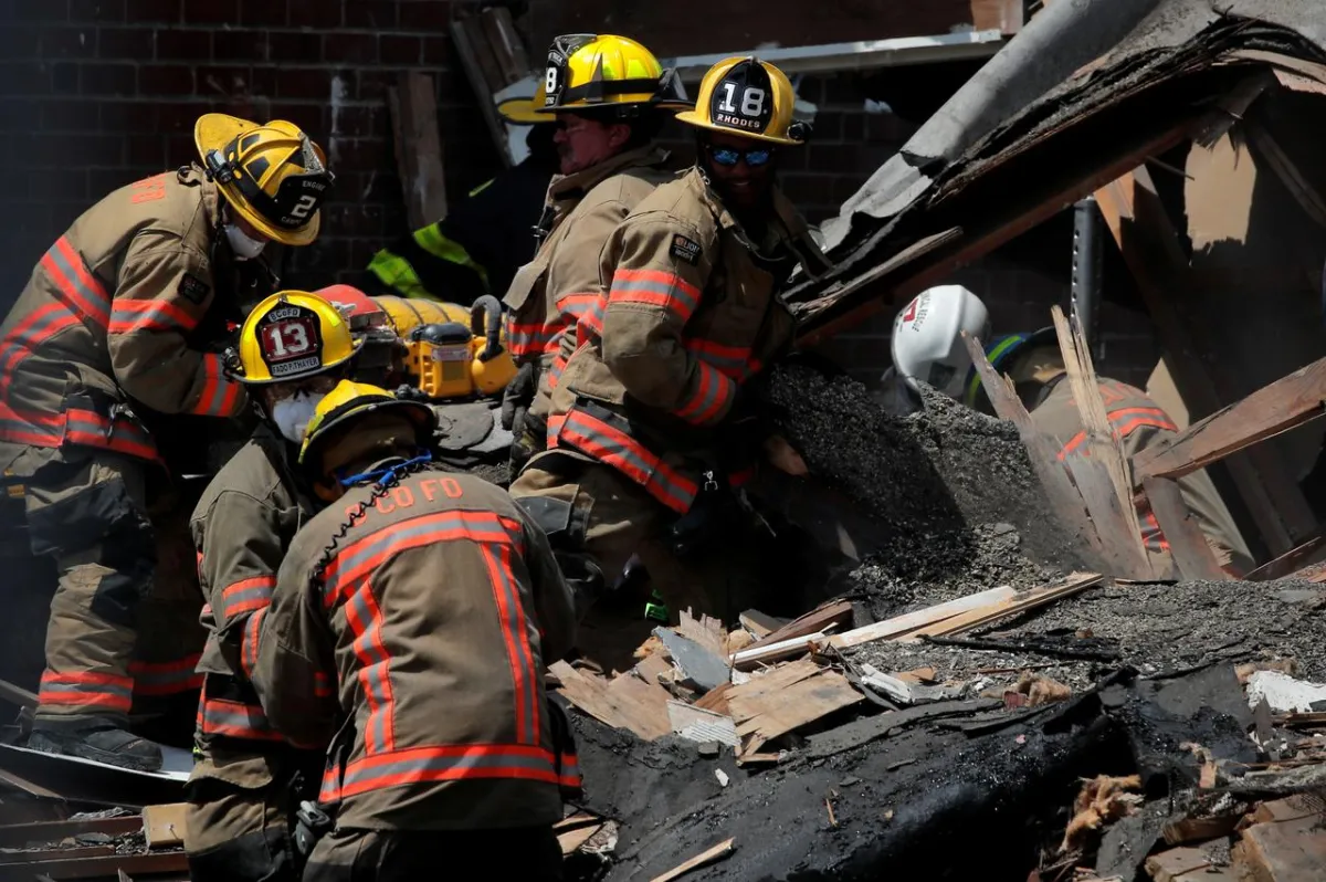 Gas Explosion Destroys Baltimore Homes, 1 Dead and Children Trapped