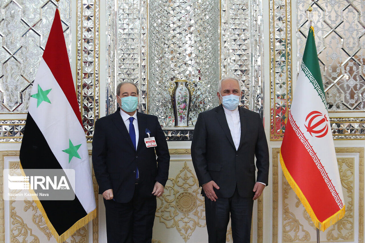 Zarif Assuring Meqdad: Iran Supports Astana Process