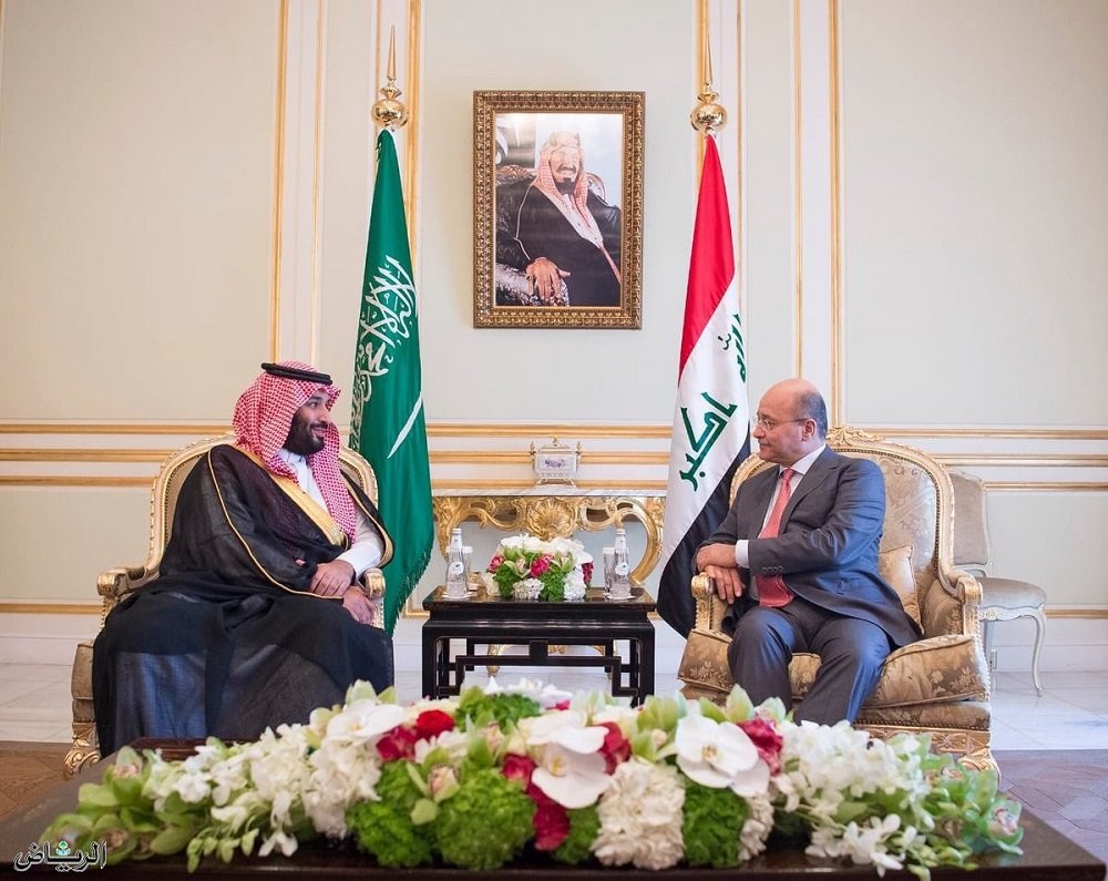 Saudi Crown Prince, Iraqi President Discuss Cooperation