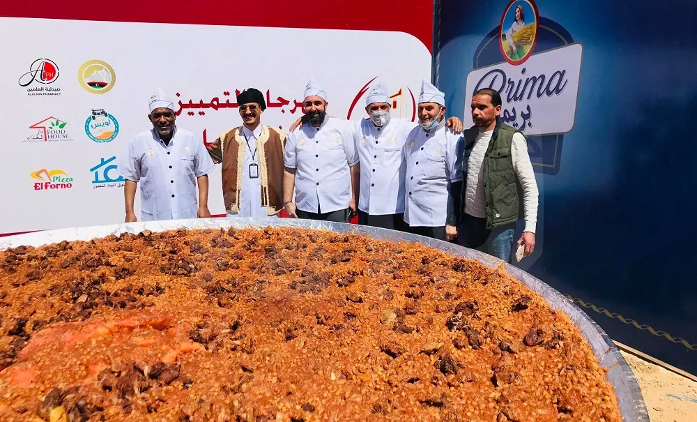 Libya Couscous Dish Eyes Guinness Book of World Records