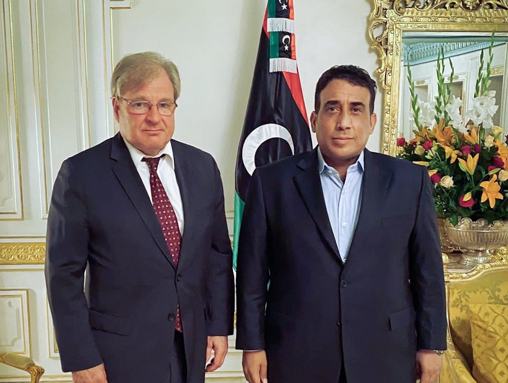 US Ambassador, Menfi Discuss Libya Reconciliation