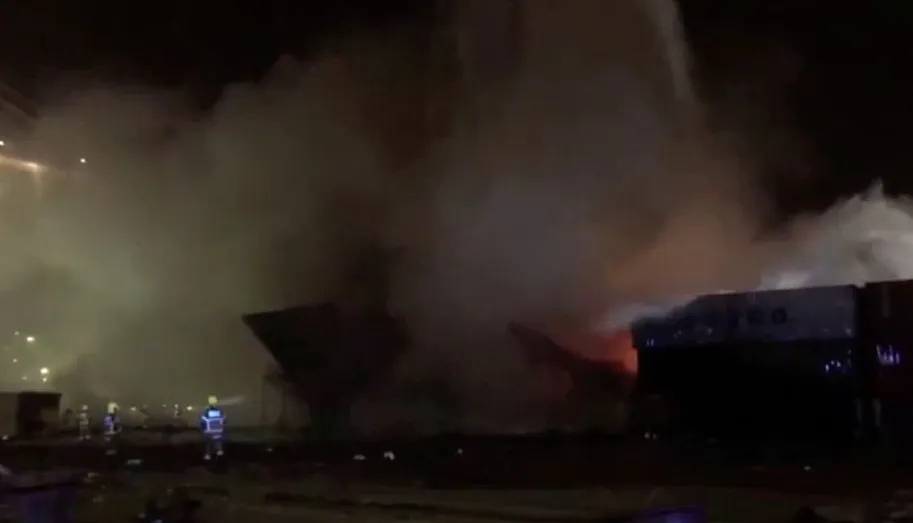Fire in Ship at Dubai's Jebel Ali Port Brought under Control
