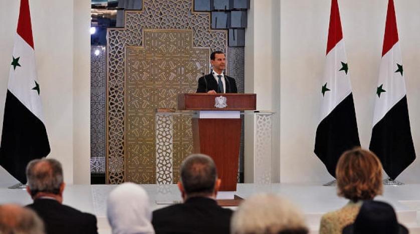 Esed dördüncü yedi yıllık dönem için yemin etti