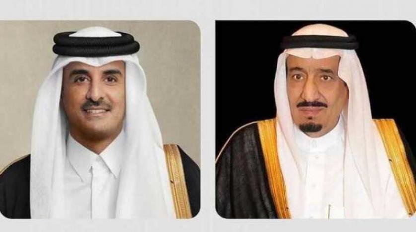 King Salman, Emir of Qatar Congratulate Each Other on Advent of Eid al-Adha
