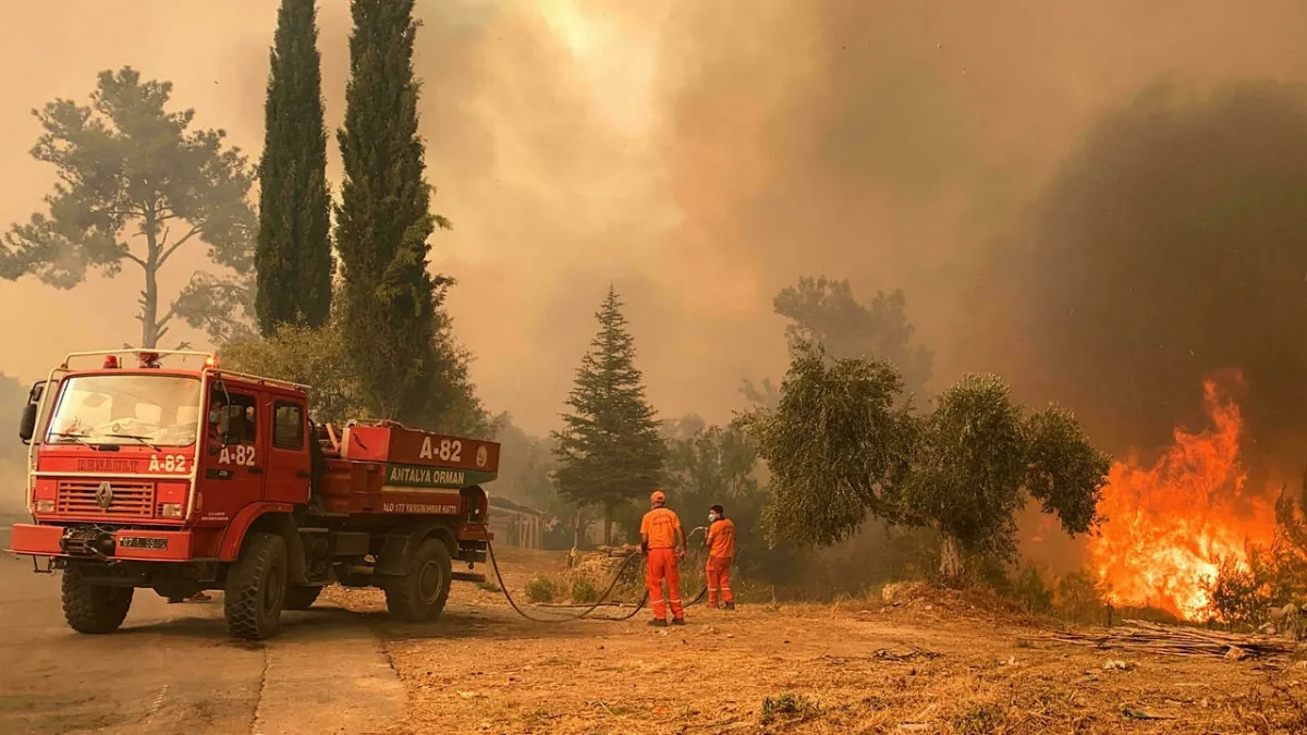 Turkish Wildfire Leaves Charred Home and Ashes, as Blazes Spread