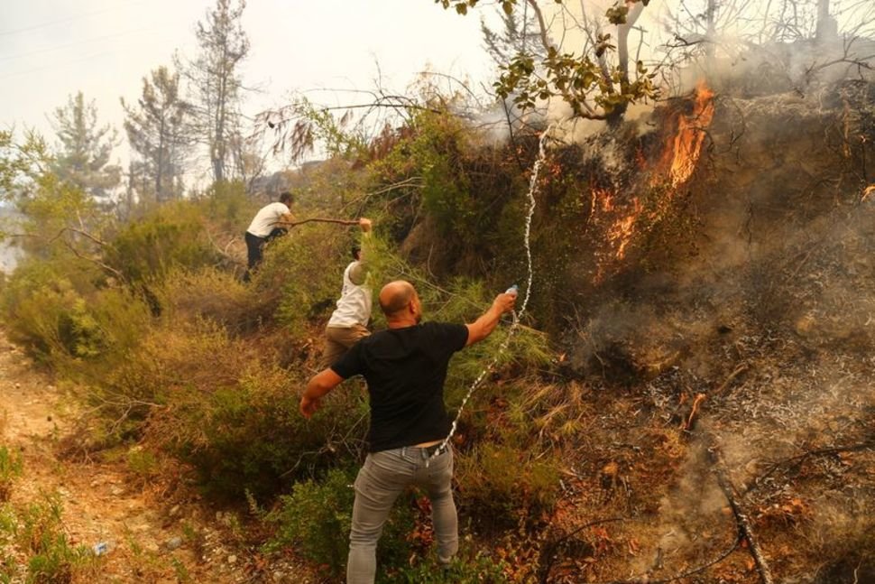 Some Wildfires Rage on in Turkey, Although Most Have Been Contained