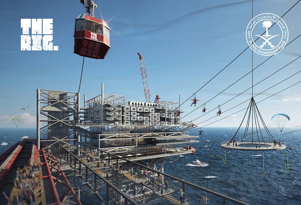 Saudi PIF Unveils ‘The Rig.’ Project: World’s First Tourism Destination ...