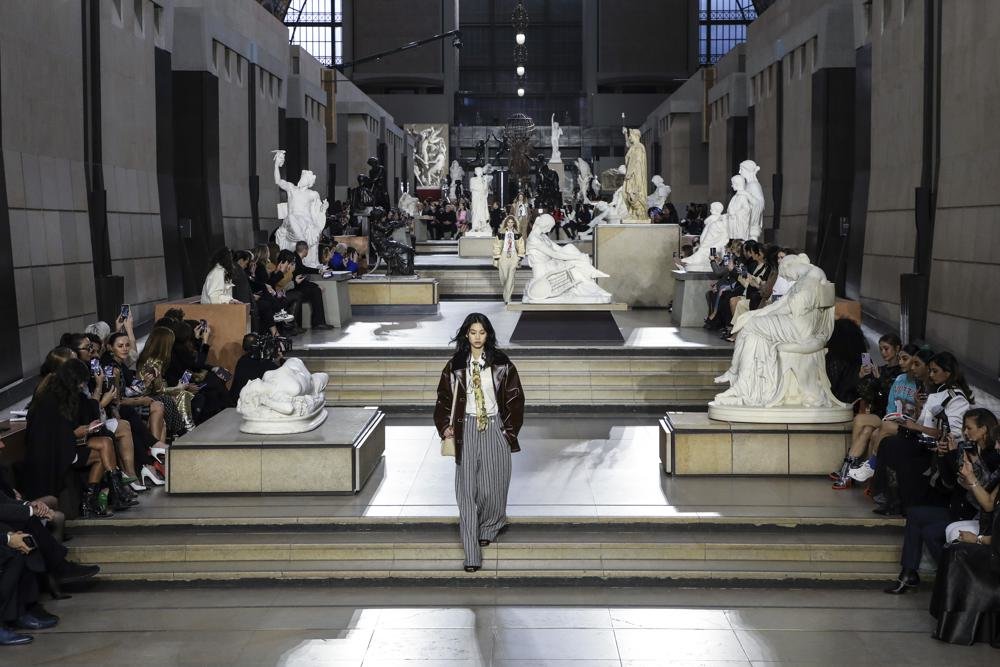 Paris Fashion Houses Showcase Designs inside Top Art Museums