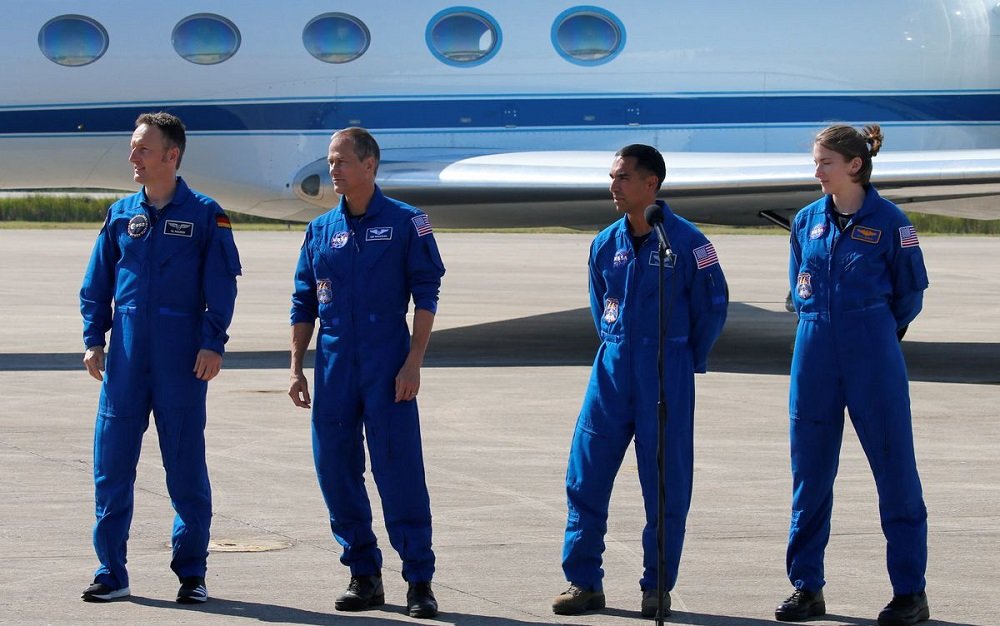 Four-Astronaut Team Departs International Space Station on Flight Back ...