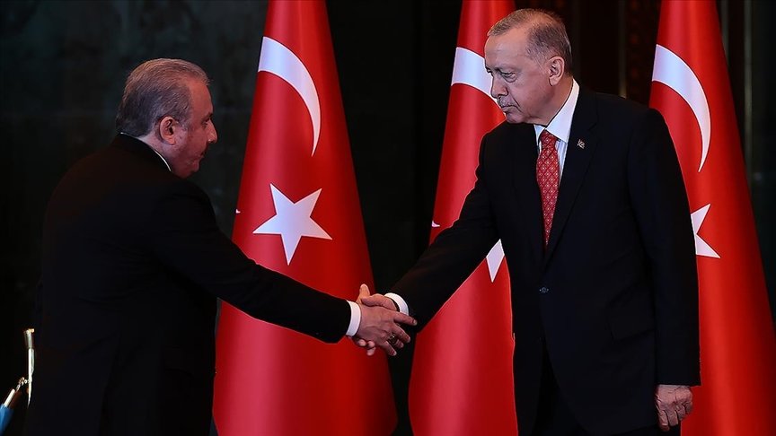 Cumhurbaşkanı Erdoğan, 30 Ağustos Zafer Bayramı tebriklerini kabul etti
