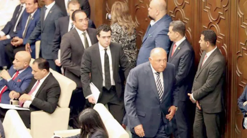 Mısır heyeti Libya'nın başkanlık ettiği Arap Birliği toplantısından ayrıldı