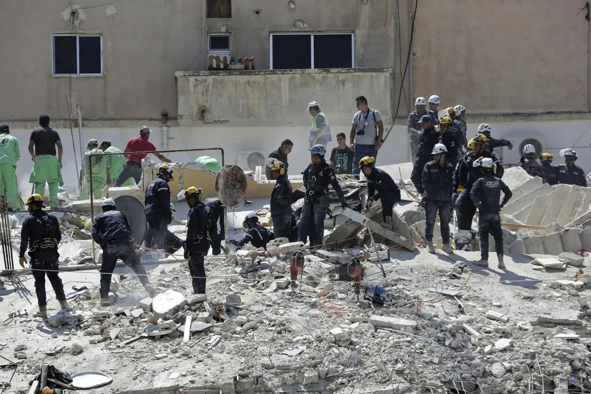 Death Toll in Jordan Building Collapse Rises to 10