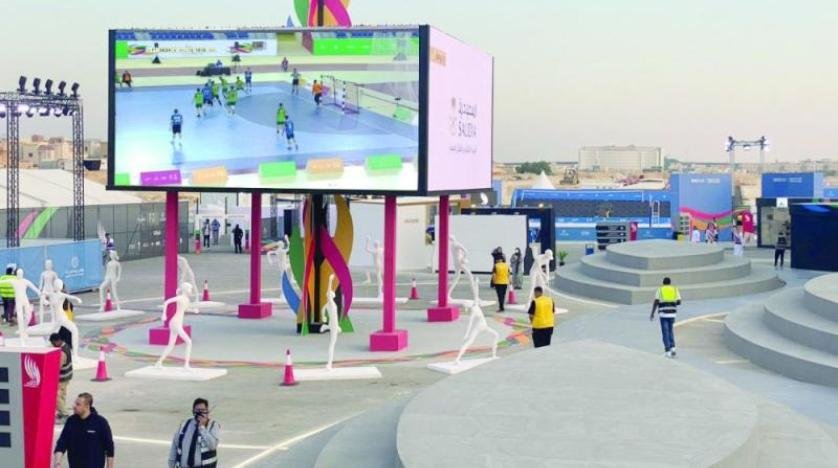 Suudi Arabistan Oyunları’nın meşalesi yakıldı