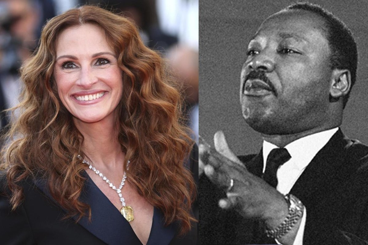 Julia Roberts'ın hastane masrafını Martin Luther King Jr. ödemiş