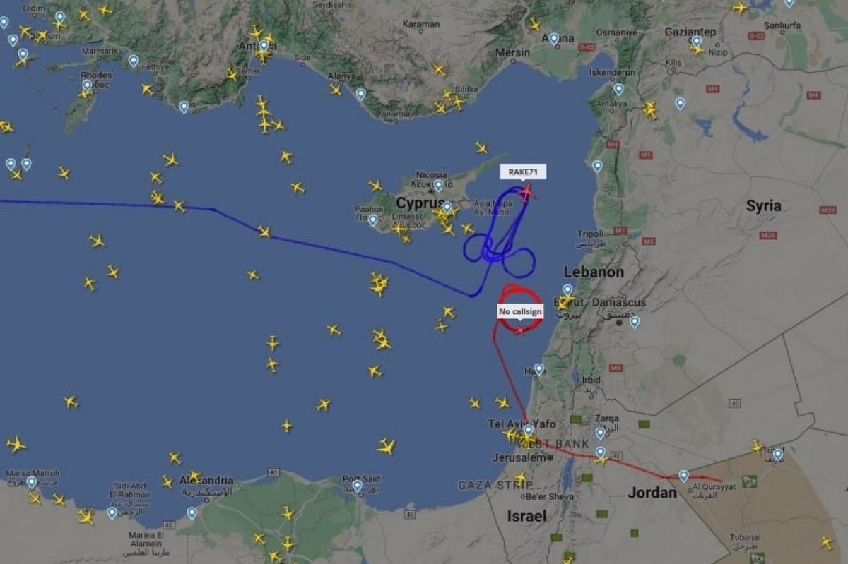 ABD Hava Kuvvetleri, Doğu Akdeniz'deki uçağının niçin o şekli ...