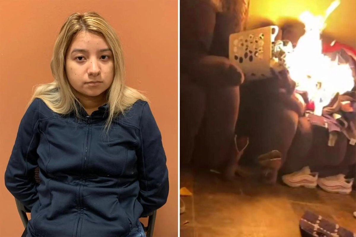 Aldatıldığından şüphelenince erkek arkadaşının evini yaktı