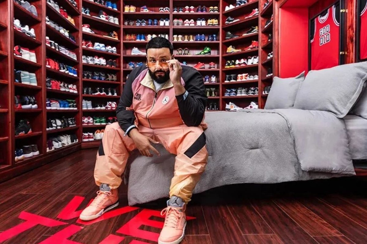 DJ Khaled, Airbnb'de ayakkabı odasını kiralıyor