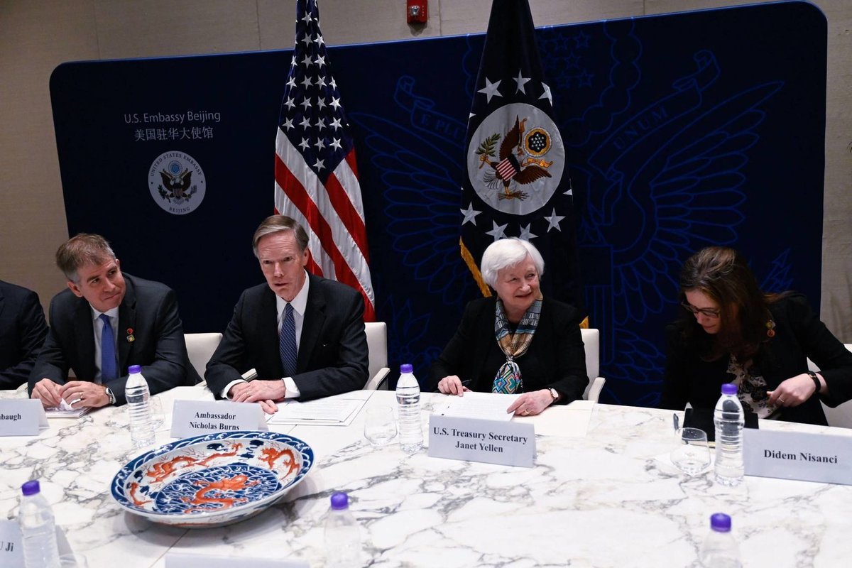 ABD Hazine Bakanı'ndan Çin'e 'iklim değişikliyle mücadele' için ...