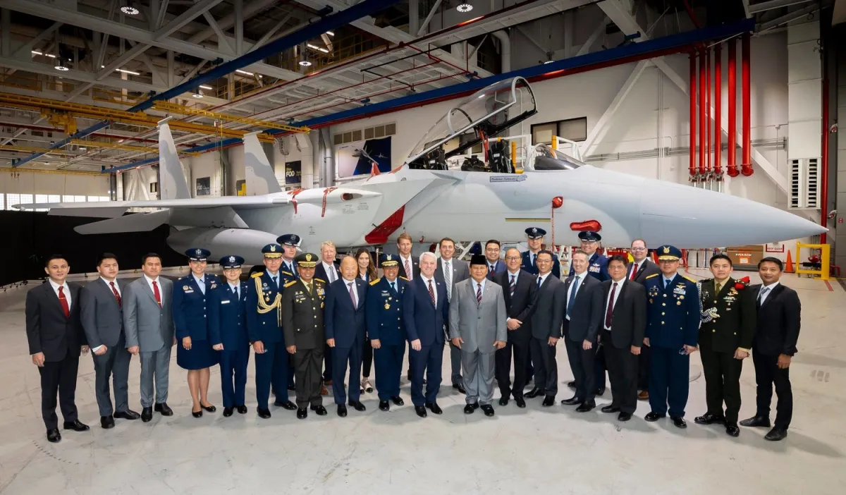 Endonezya 24 adet F-15EX savaş uçağı satın almak için Boeing ile anlaştı