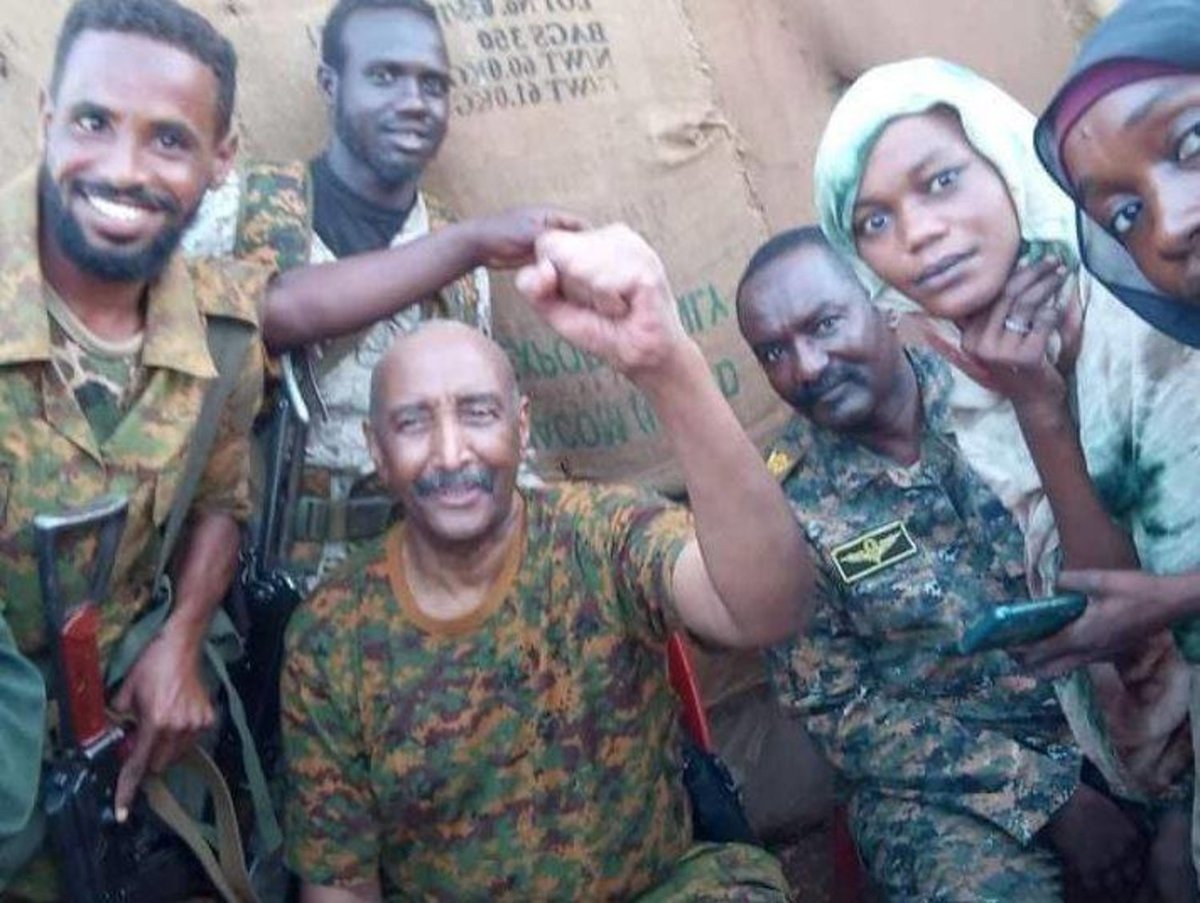 Burhan Hartum’un dışında görülürken, çatışmaların temposu düştü