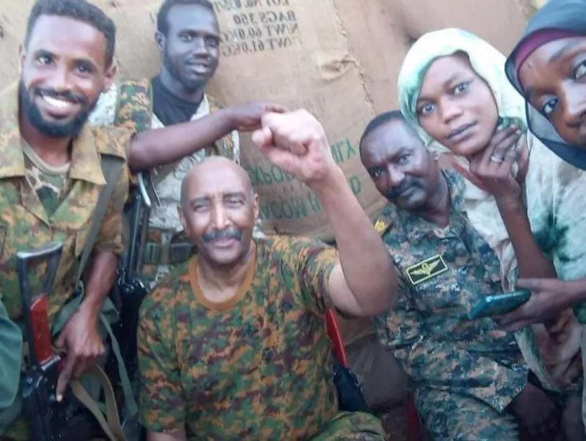 Burhan Hartum’un dışında görülürken, çatışmaların temposu düştü