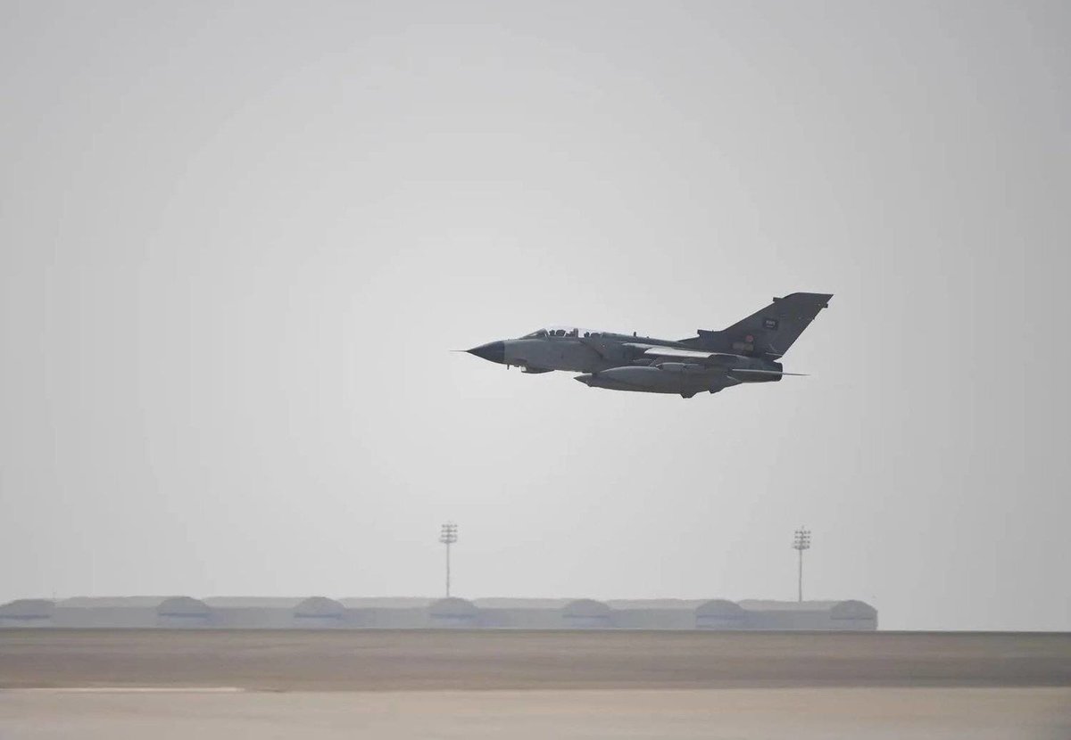 Saudi ‘Tornado’ Crashes, Crew Survives