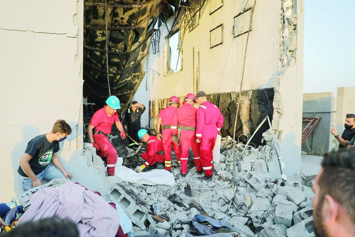 Irak’taki Ninova Düğün Salonu’nun kurbanları için birçok ülkeden ...