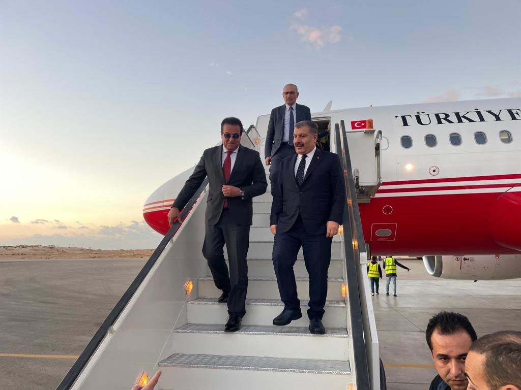 Mısır Sağlık Bakanı Abdulgaffar, Gazze'ye sağladığı tıbbi destek için ...