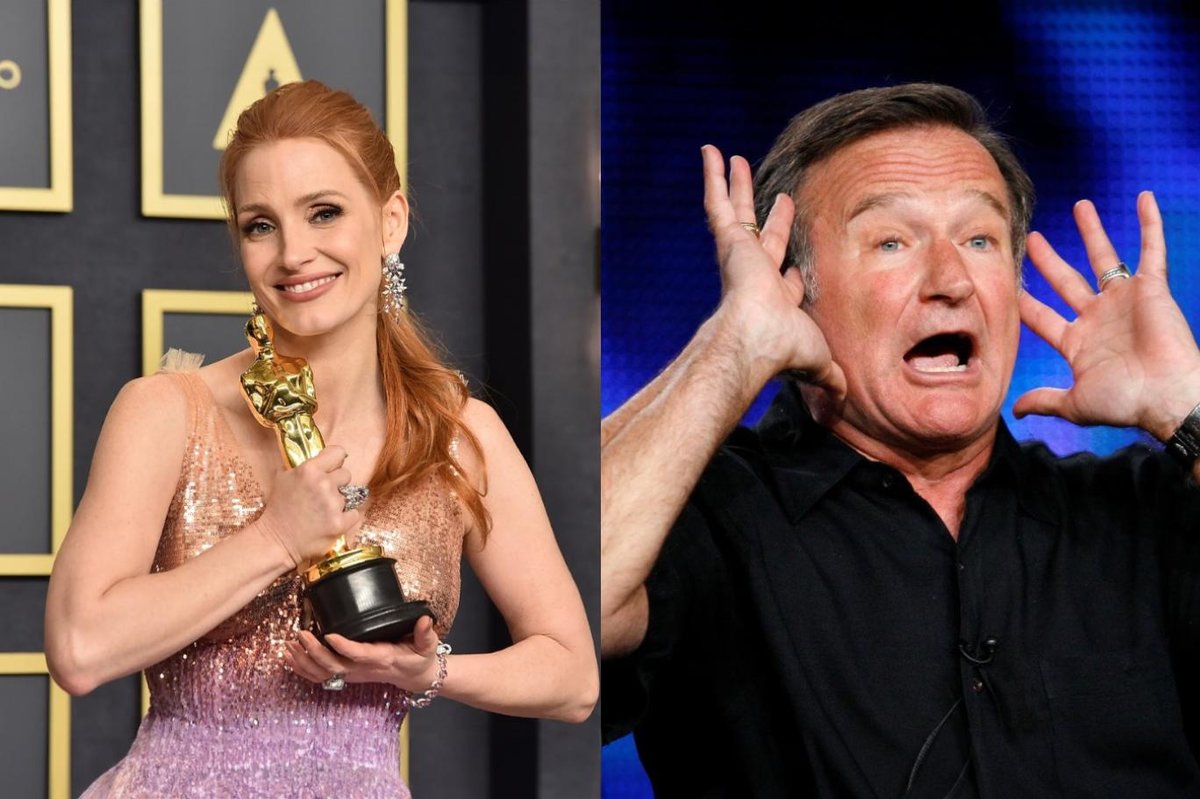 Jessica Chastain'in Robin Williams pişmanlığı: Anlatırken duygulandı