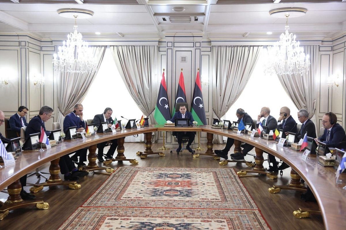 Dibeybe, Avrupa Birliği Libya Özel Temsilcilerinin Libya’dan çalışmaya ...