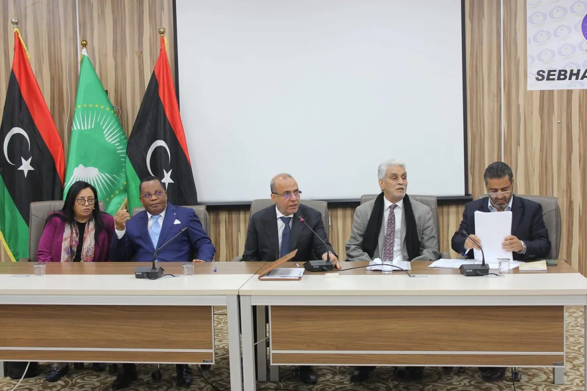 Seyfullah Kaddafi'nin ekibi Ulusal Uzlaşma Konferansı’nın hazırlık ...