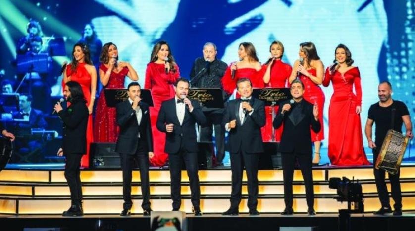 Riyadh Welcomes 2023 with ‘Trio Arabic Night’