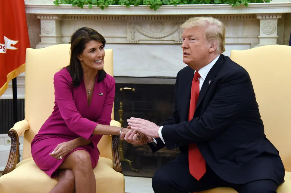 Trump, 2024'teki rakibi Nikki Haley'i kötü bir vali olduğu için BM ...