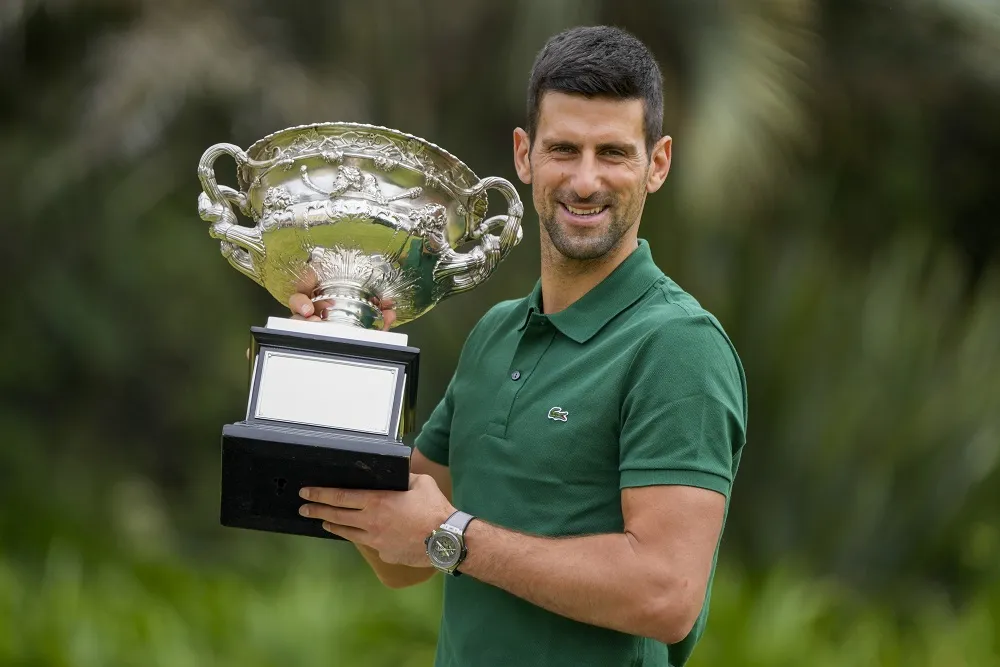 Sky’s the Limit for Djokovic after Matching Graf, Say Younger Rivals